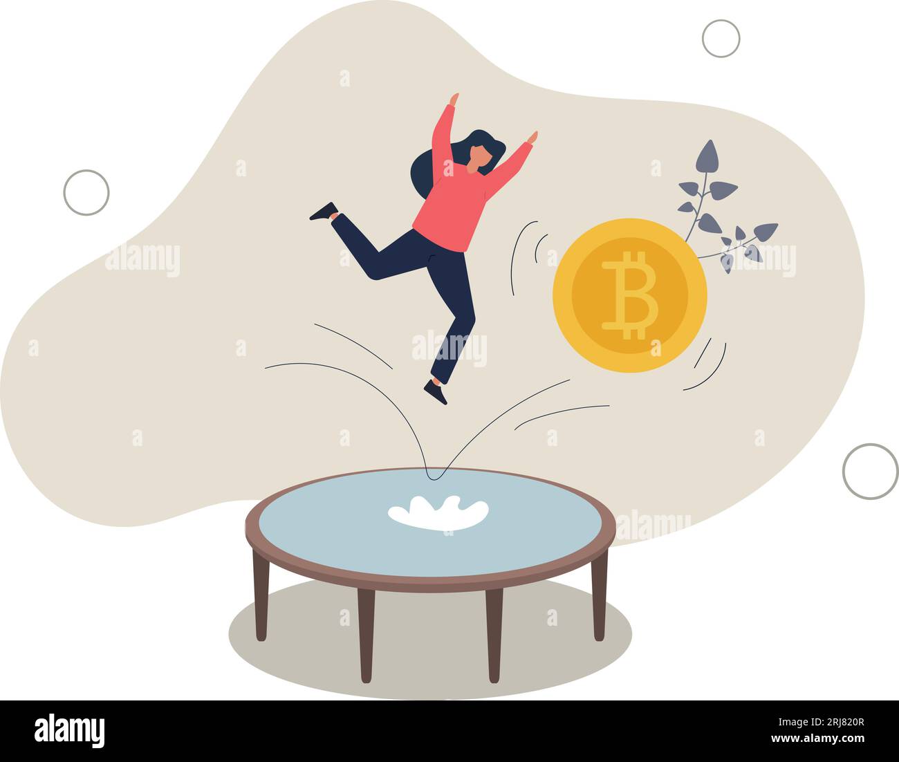 Bitcoin price rebound, crypto currency bounce back to rising up after ...