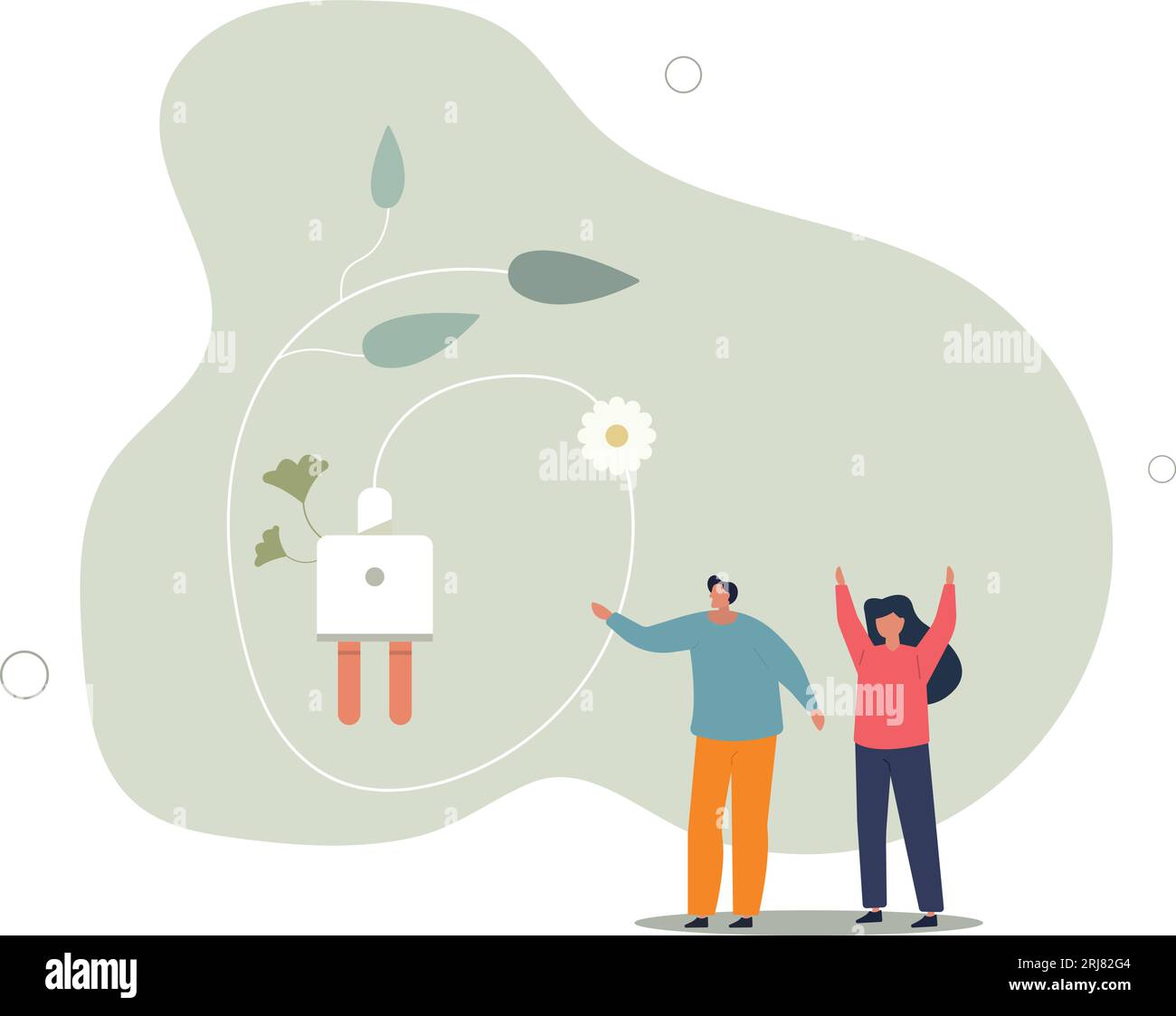 Energy saving socket as low electricity power consumption.Environmental ...