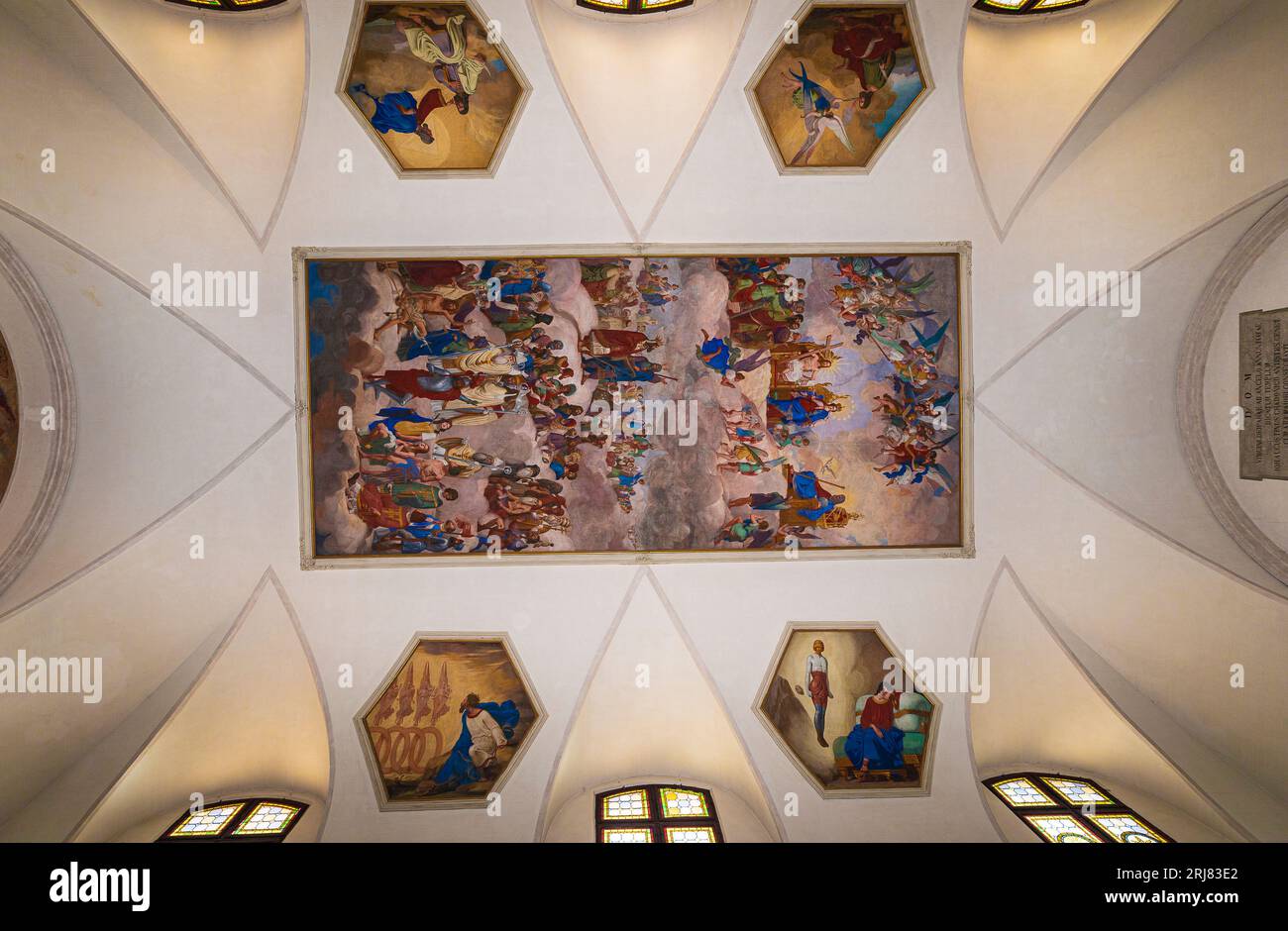 Italy Veneto Mel - Church of Santa Maria Annunziata (18th century ...