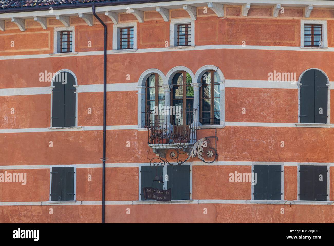 Italy Veneto Mel - Palazzo Cappello (17th century Stock Photo - Alamy