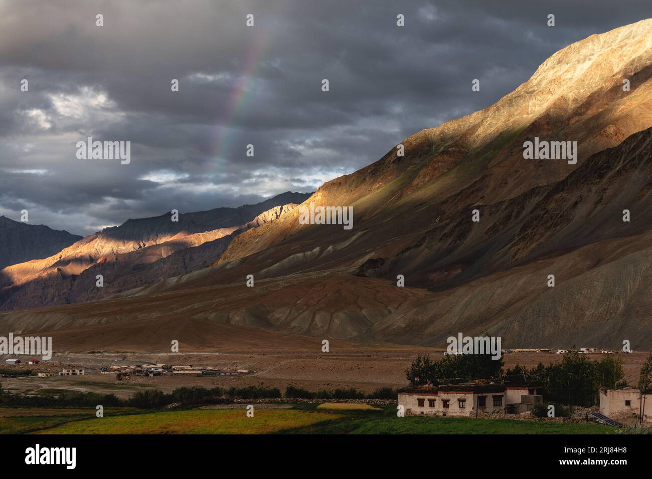 Religious Mountain in Zanskar Ladakh Stock Photo - Alamy