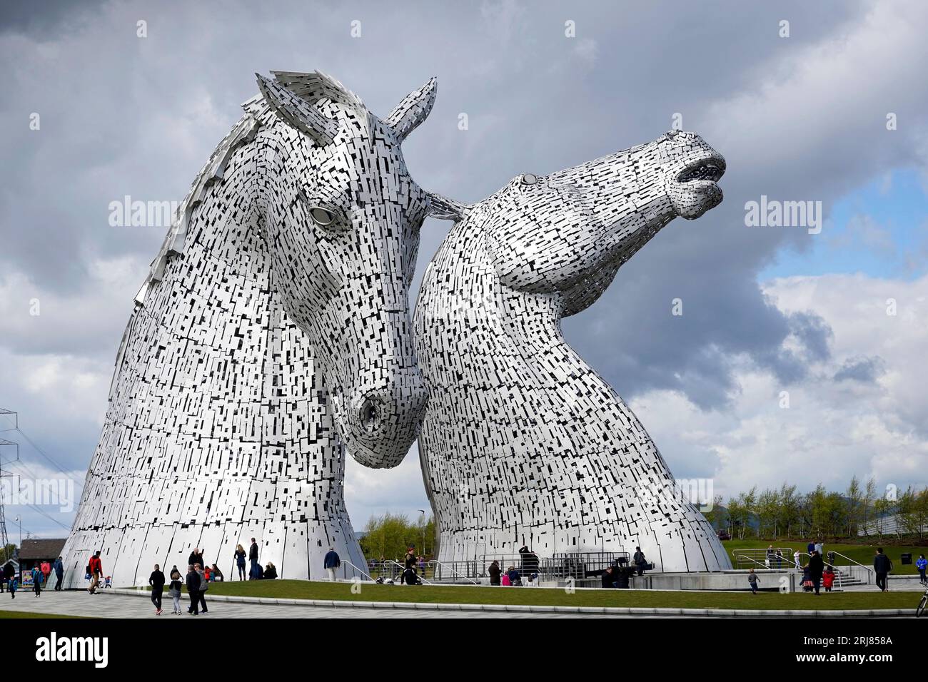 The Kelpies, Helix Park, Falkirk Scotland Stock Photo - Alamy