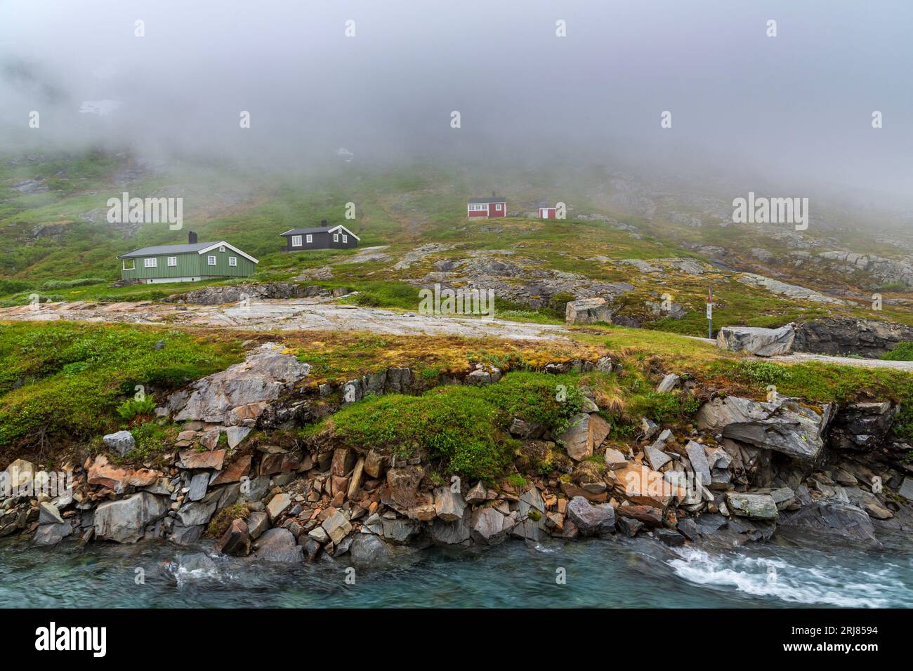 Trollstigen (Trolls ladder), Andalsnes, More og Romsdal County, Norway ...