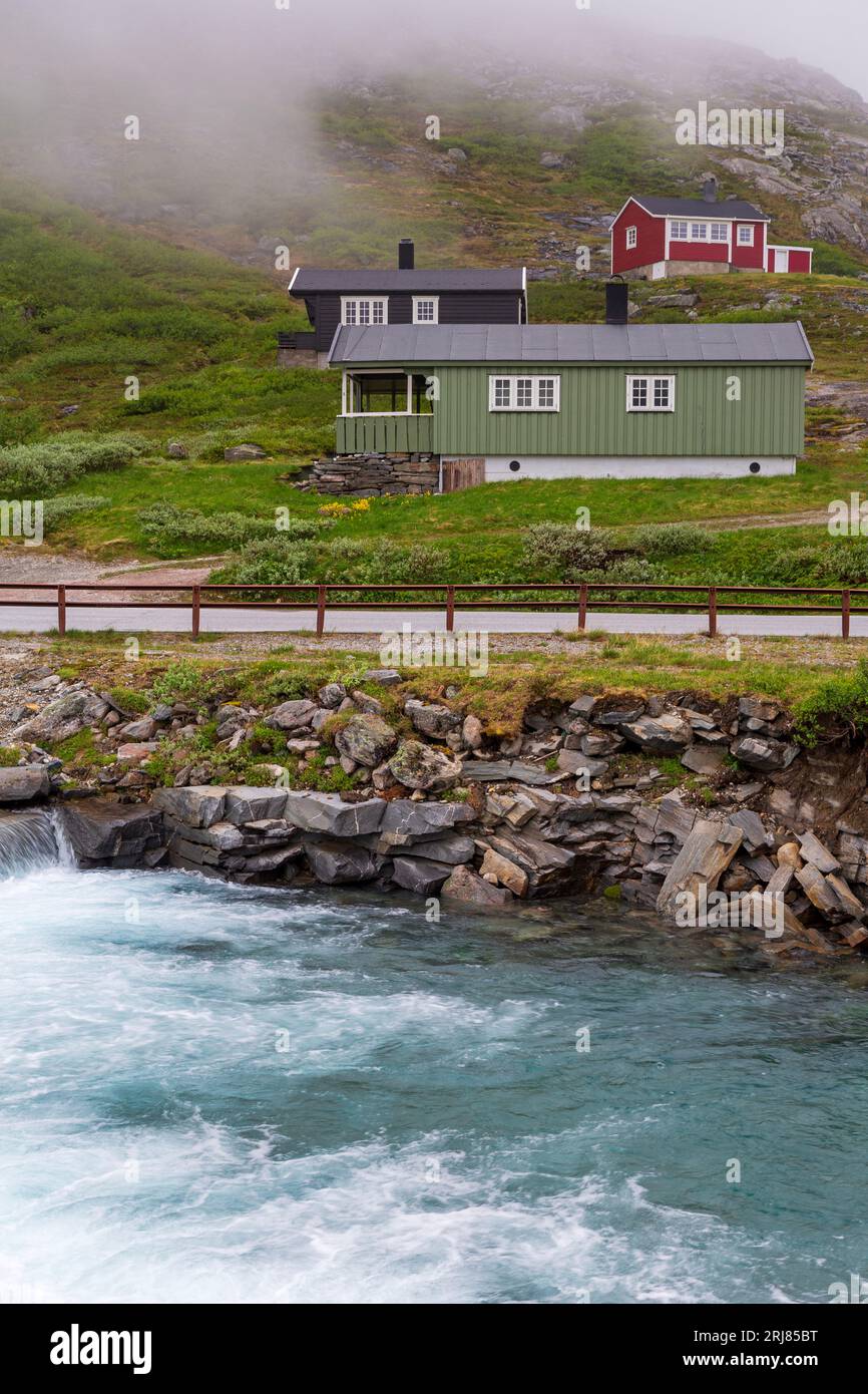 Trollstigen (Trolls ladder), Andalsnes, More og Romsdal County, Norway ...