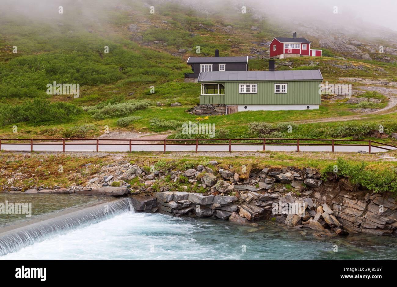 Trollstigen (Trolls ladder), Andalsnes, More og Romsdal County, Norway ...
