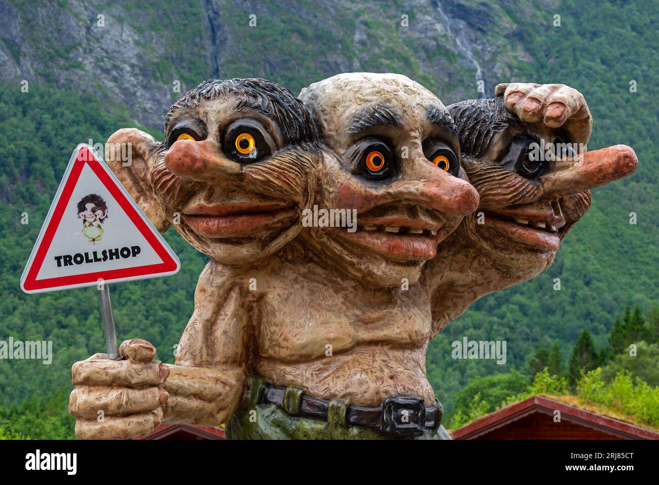 Trollstigen Campground, Andalsnes, More og Romsdal County, Norway ...