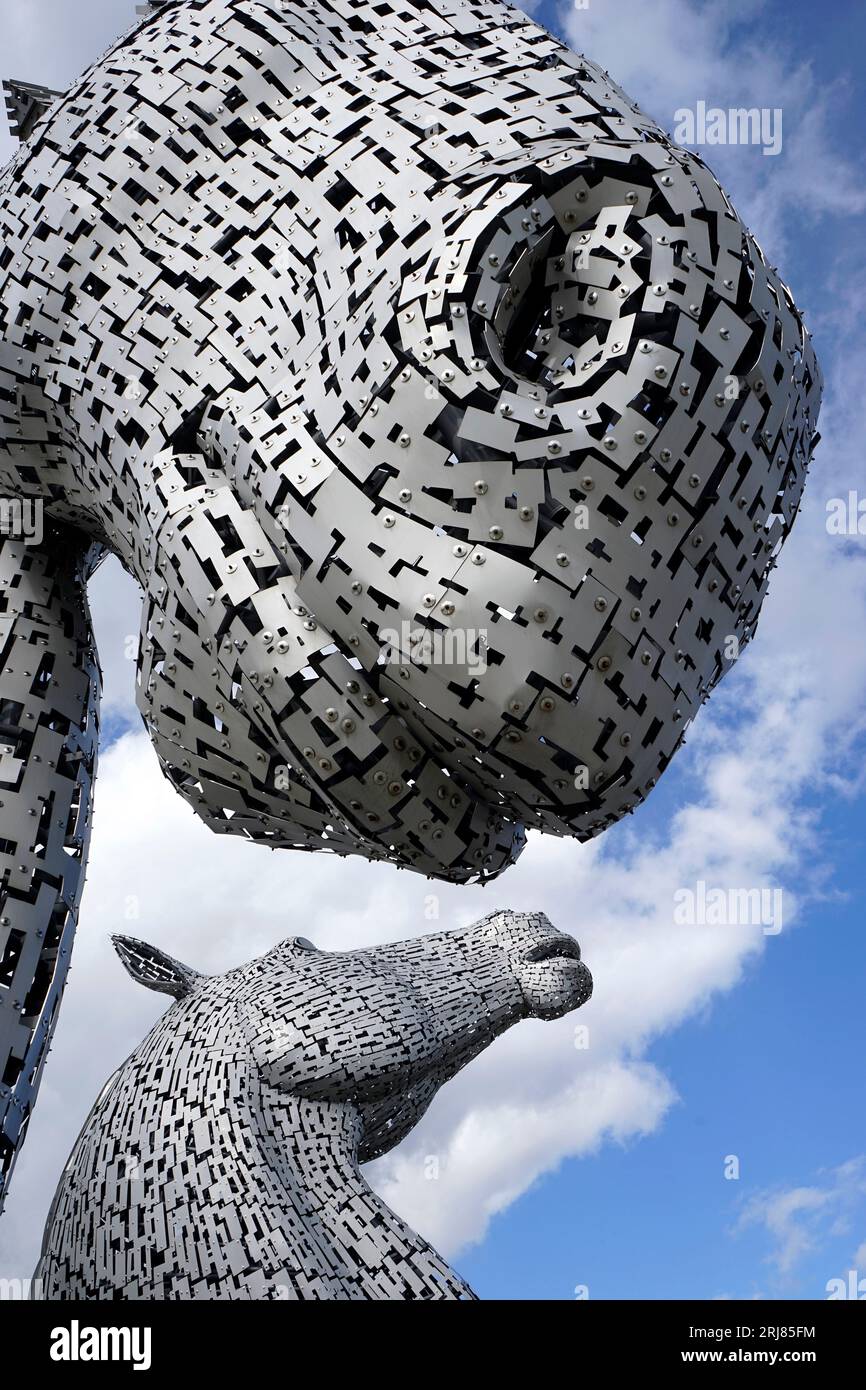 The Kelpies, Helix Park, Falkirk Scotland Stock Photo - Alamy