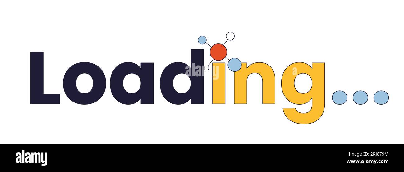 Chemical compound loading text Stock Vector Image & Art - Alamy