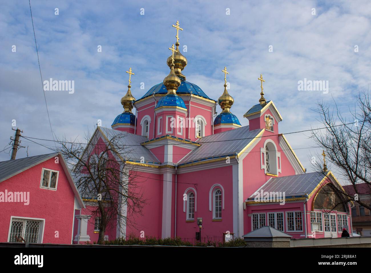 The cathedral on Volyn is a beautiful Orthodox Resurrection Stock Photo ...