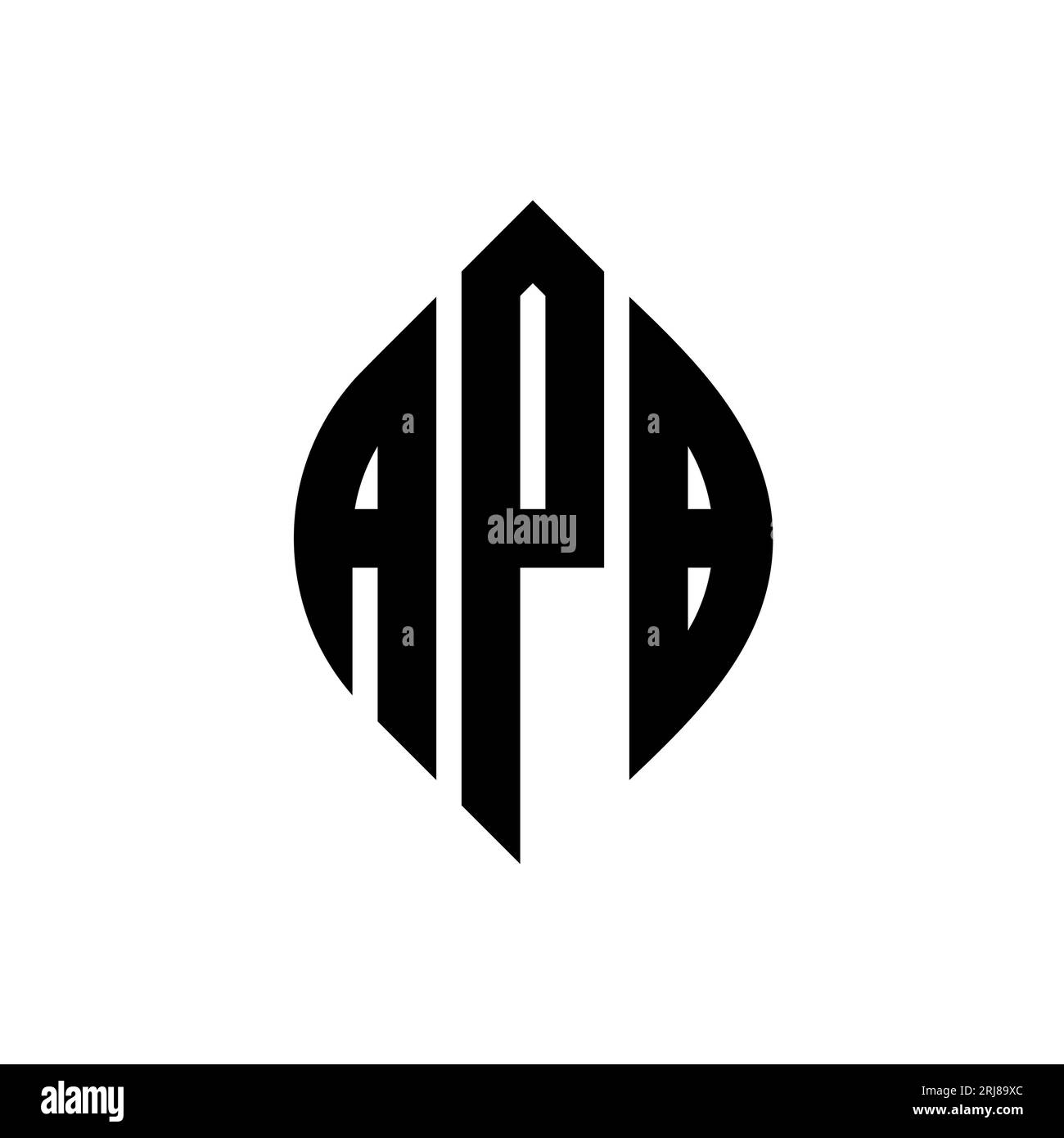 Apb logo design Cut Out Stock Images & Pictures - Alamy