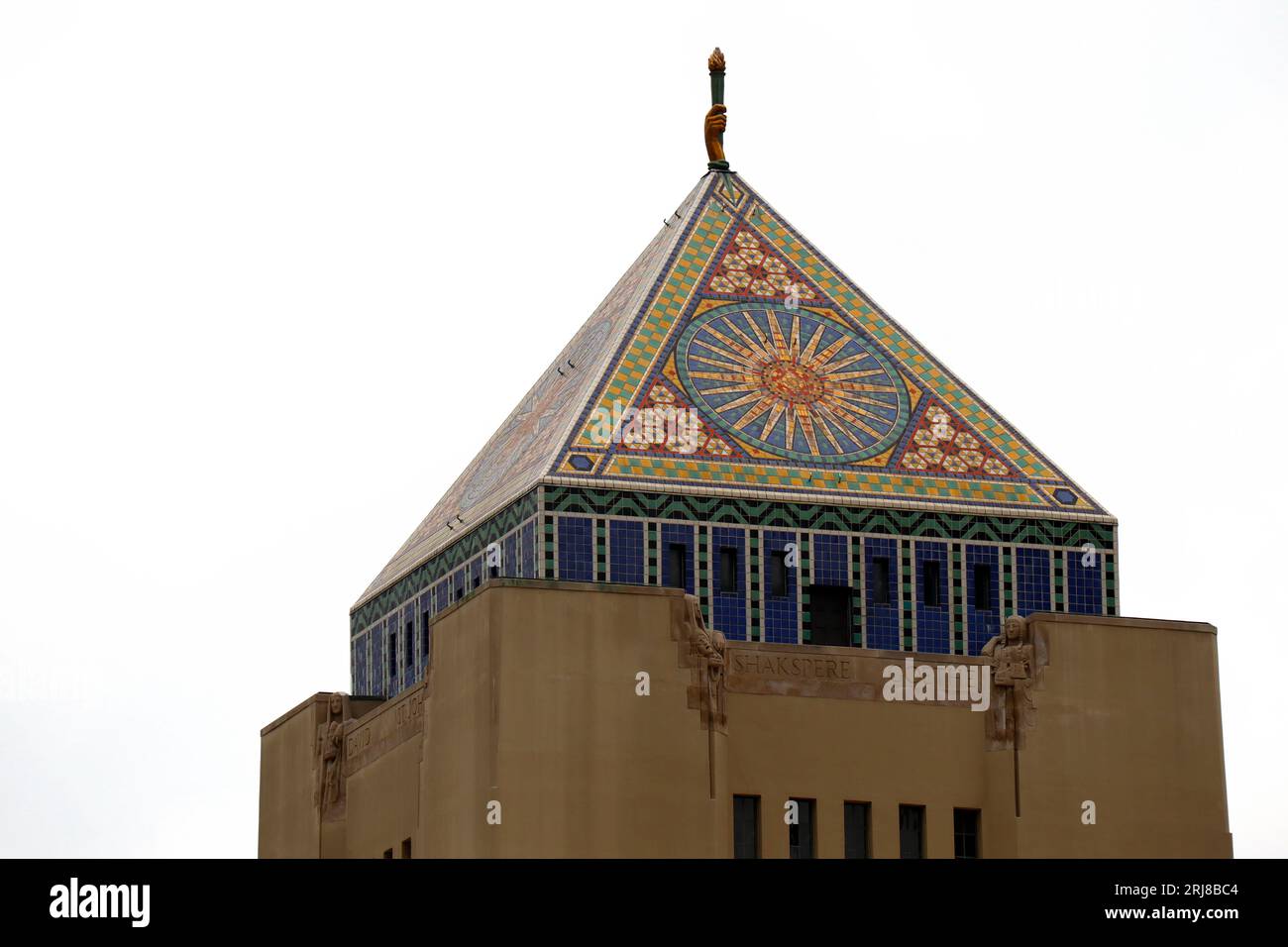 Los Angeles, California: view of LOS ANGELES Public Library - Central ...