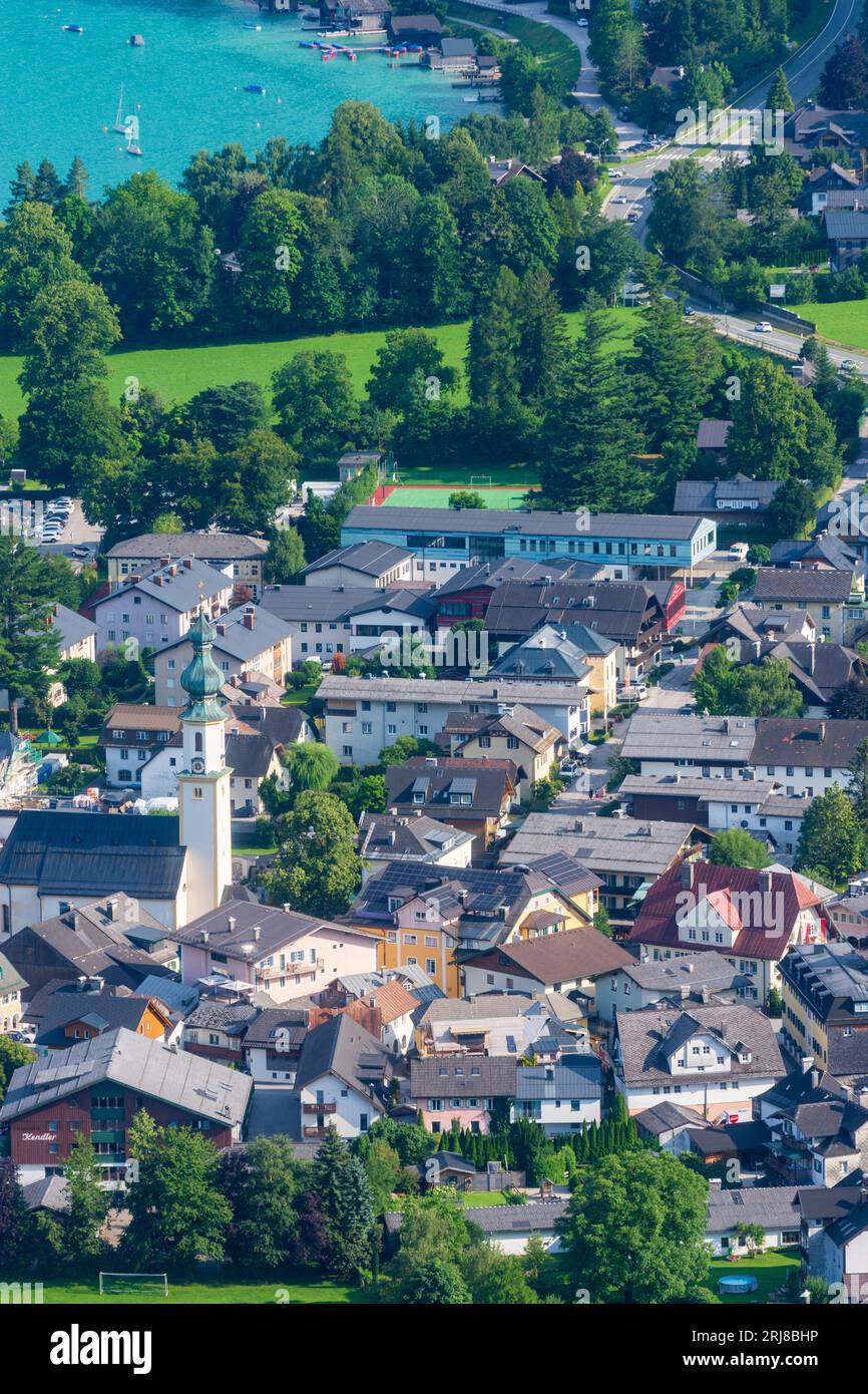 Town center sankt gilgen in salzkammergut hi-res stock photography and ...