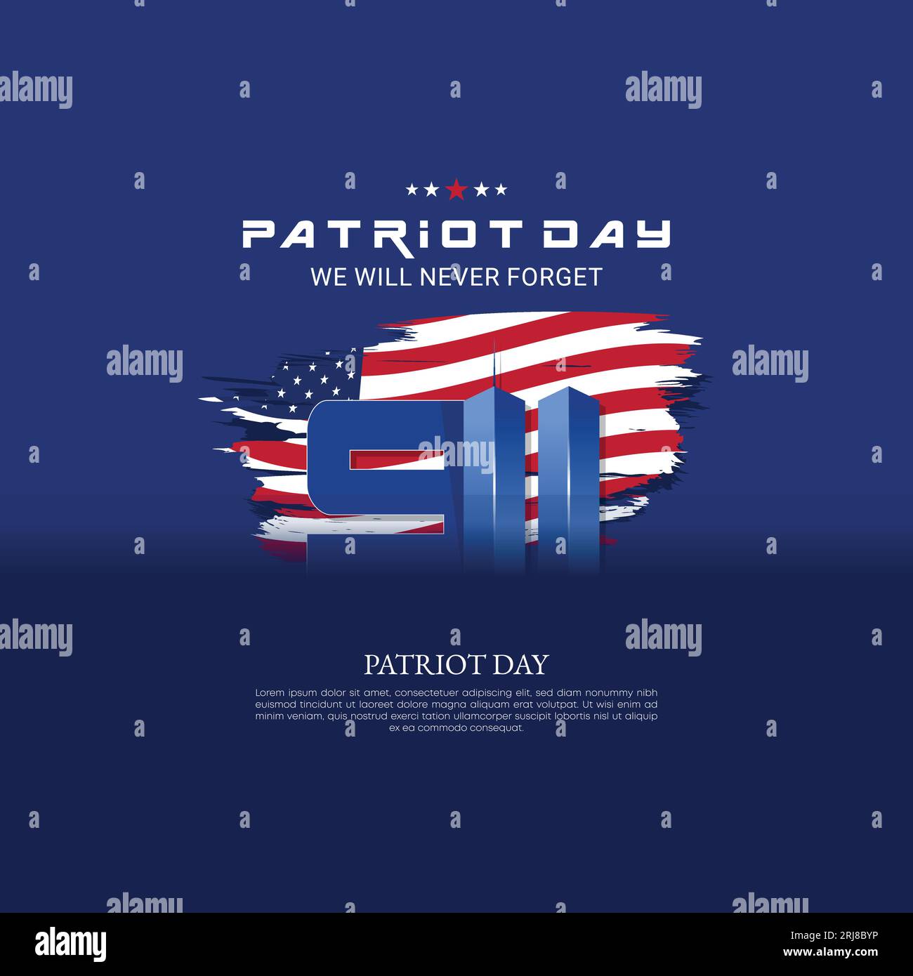 Remembering September 9 11. Patriot Day September 11. Never Forget USA ...