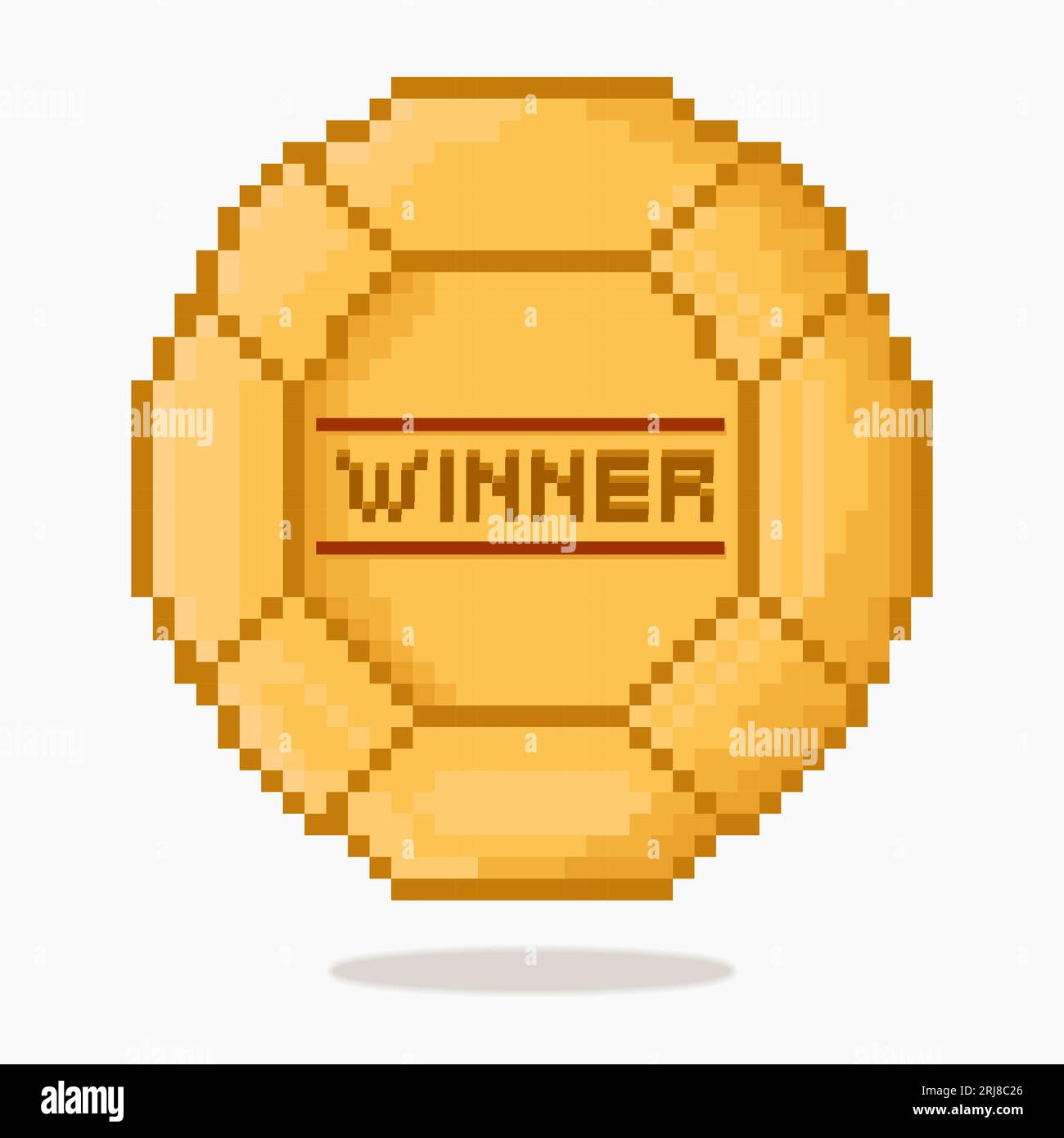 Pixel art poker golden chips. Casino chips winner Stock Vector Image ... Pixel art poker golden chips. Casino chips winner Stock Vector Image ...