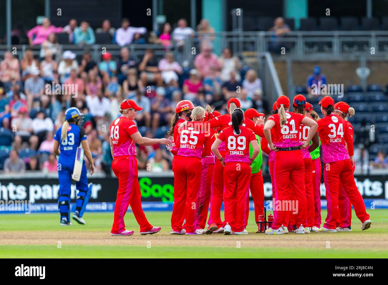 Sophia Gardens, Cardiff, UK. 20th Aug, 2023. The Hundred Womens Cricket ...