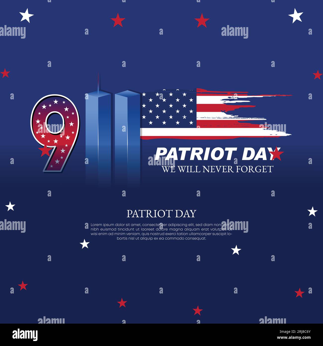 Remembering September 9 11. Patriot Day September 11. Never Forget USA ...