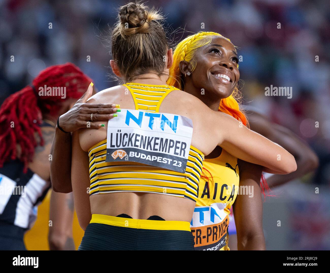 Shelly ann fraser pryce budapest 2023 hi-res stock photography and ...