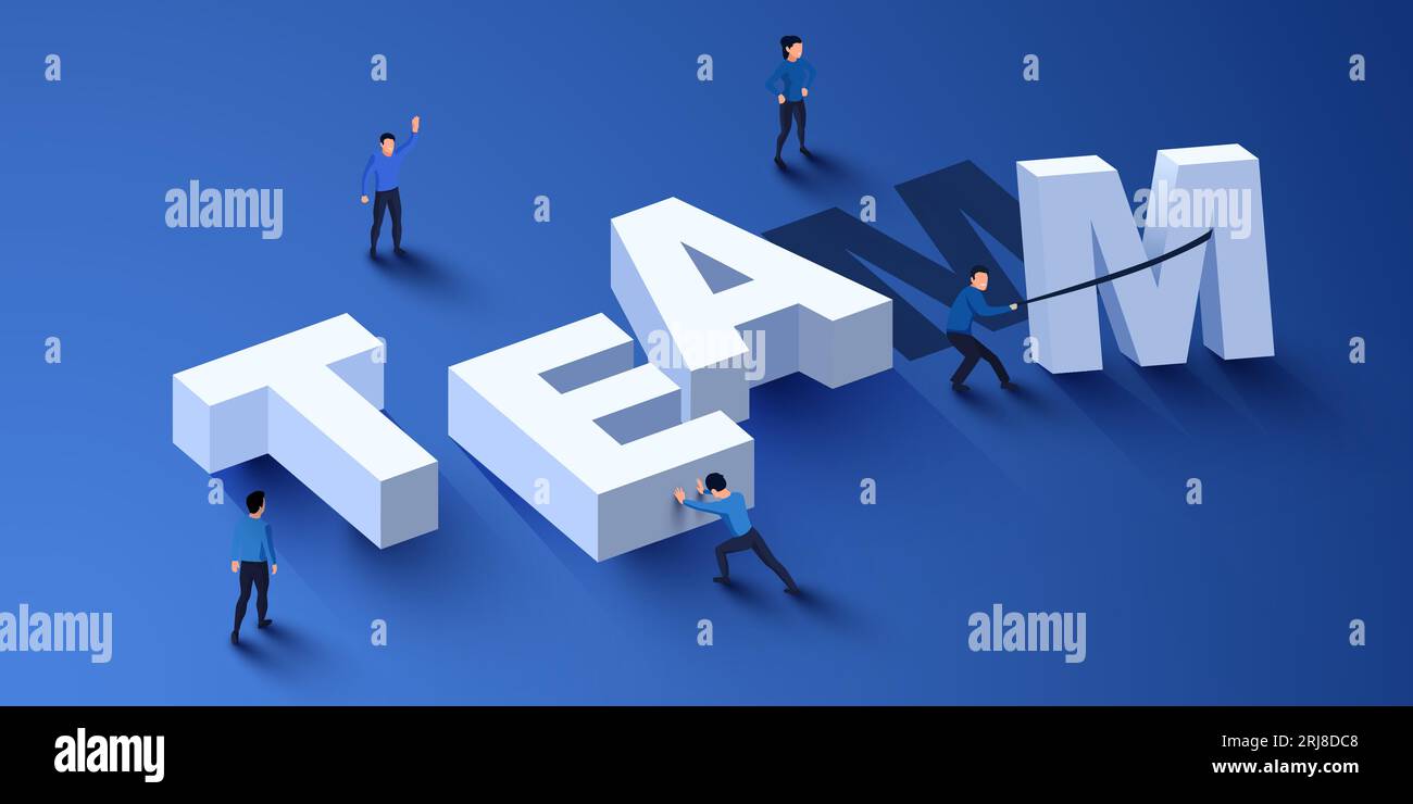 Helping coworker Stock Vector Images - Alamy