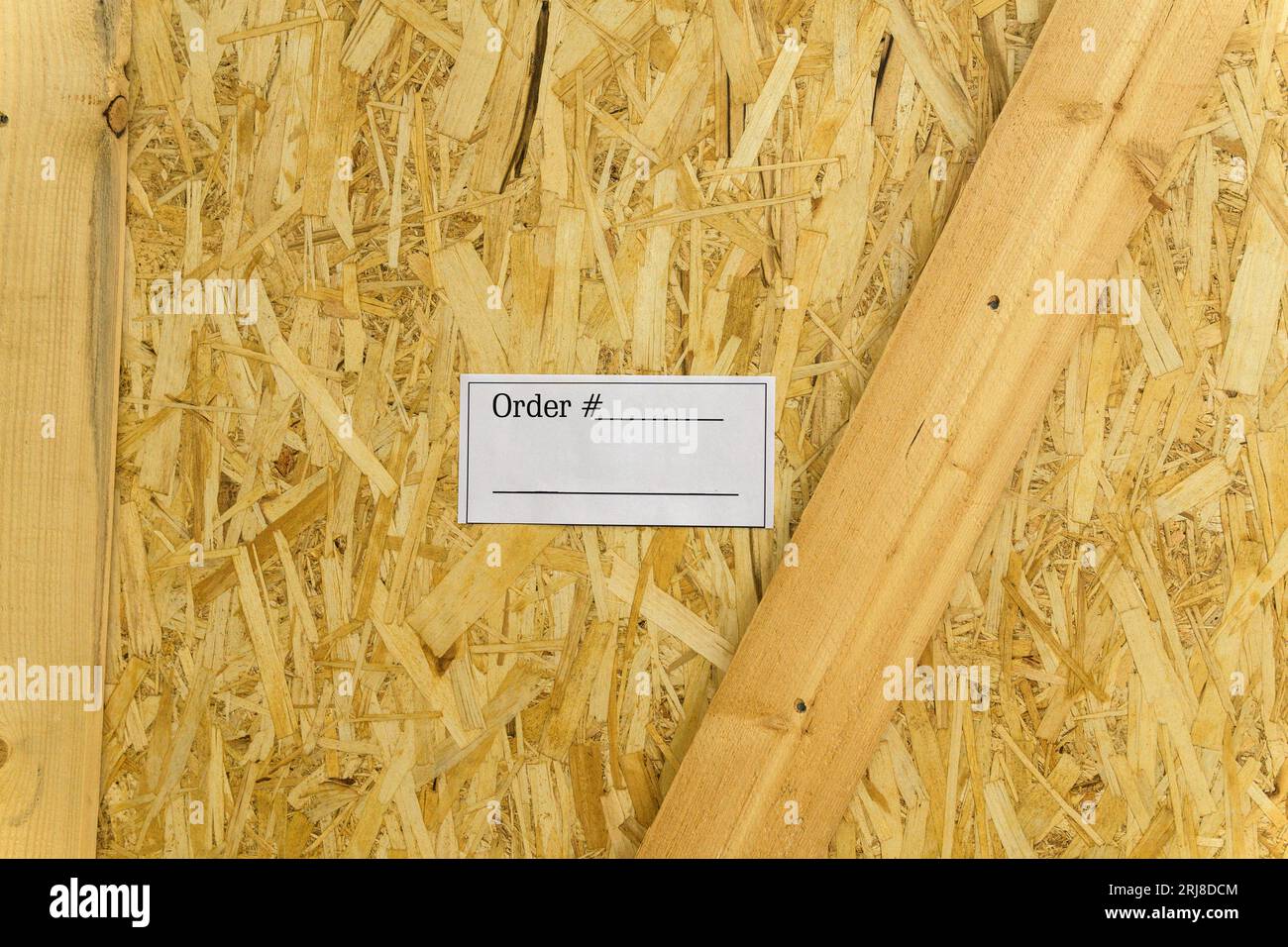 transport box, ready for dispatch, made of chipboard and boards with an ...