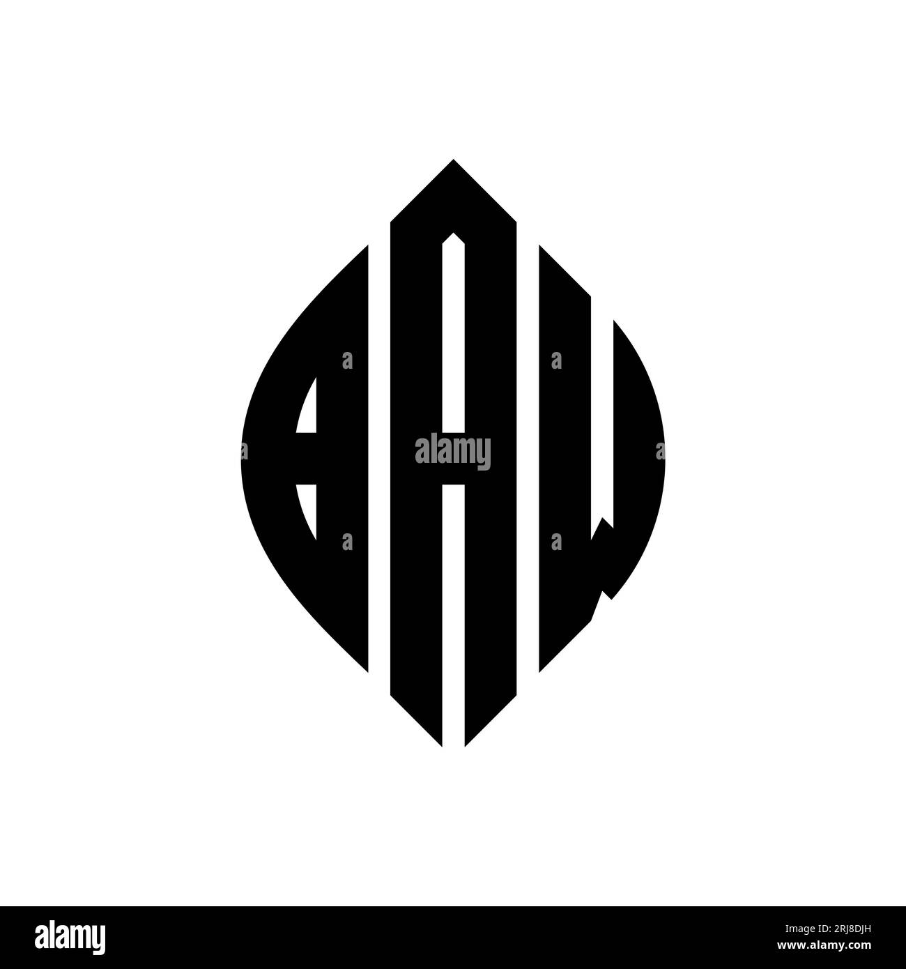 Baw business company logo Stock Vector Images - Alamy