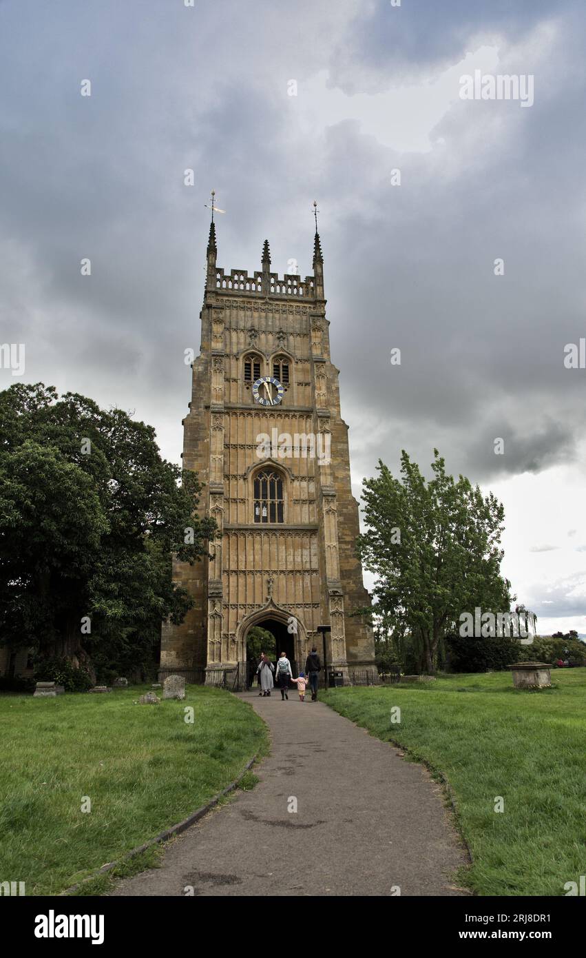 Evesham Bell Tower -Worcestershire, U.K Stock Photo - Alamy