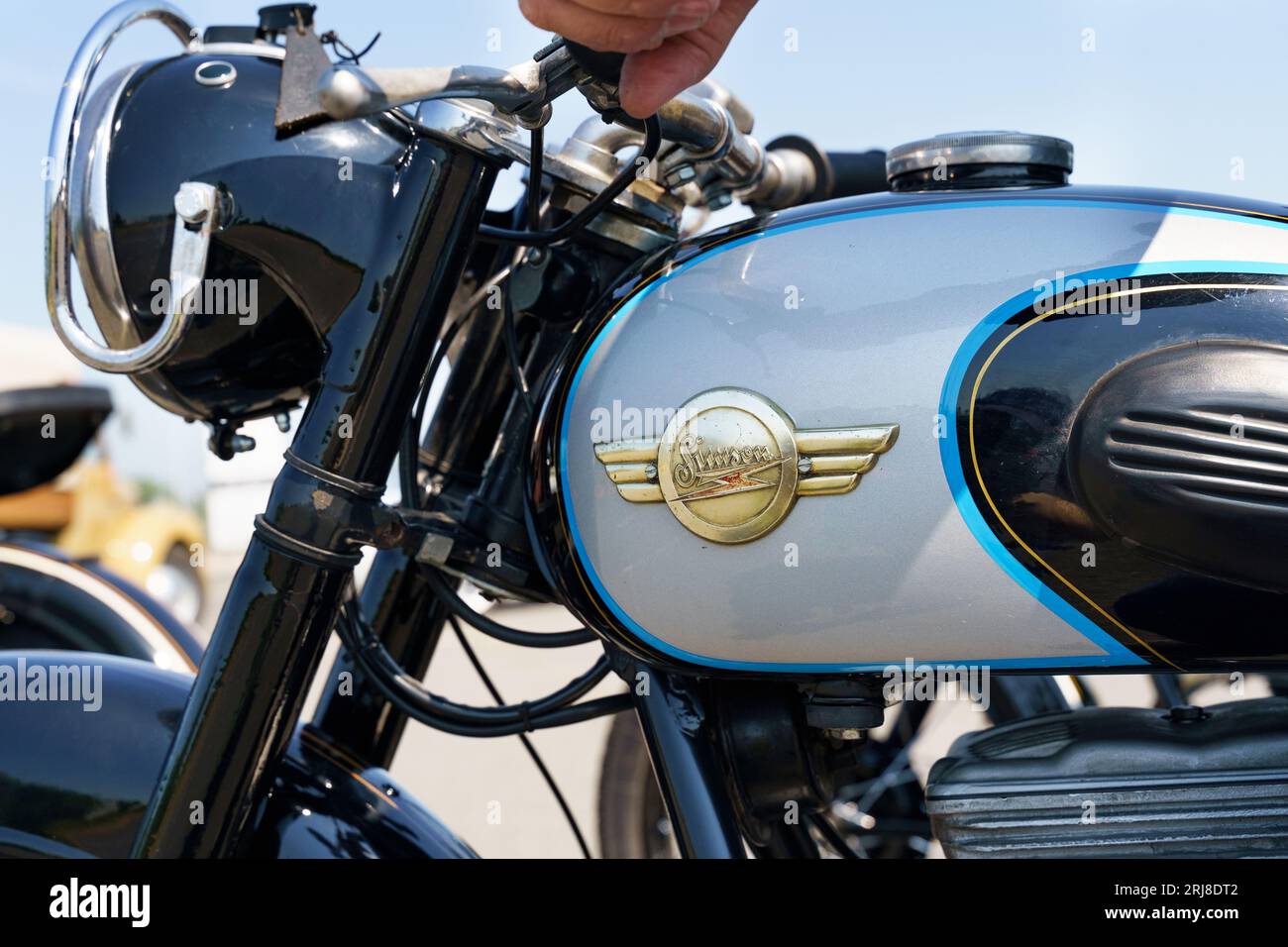 Simson motorcycle hi-res stock photography and images - Alamy