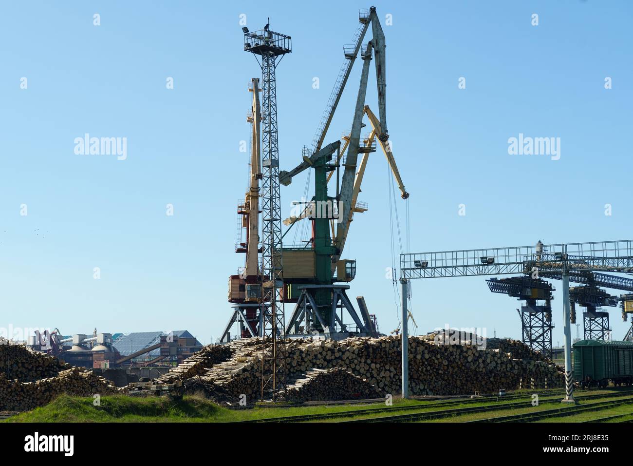Terminal logs hi-res stock photography and images - Alamy