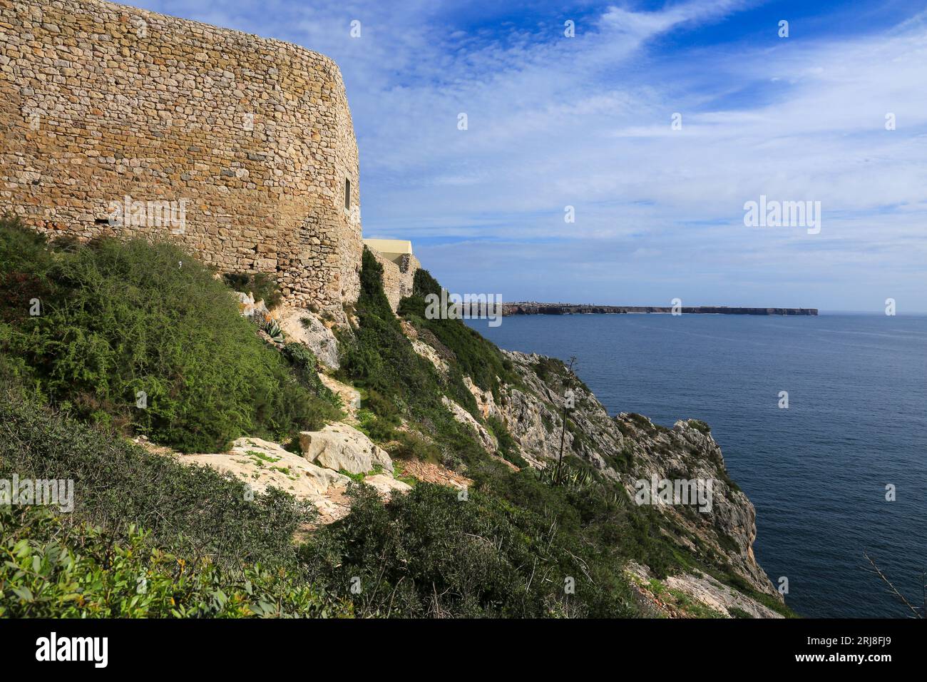 The Fort of Santo Antonio de Belixe on Cape of Saint Vincent in ...