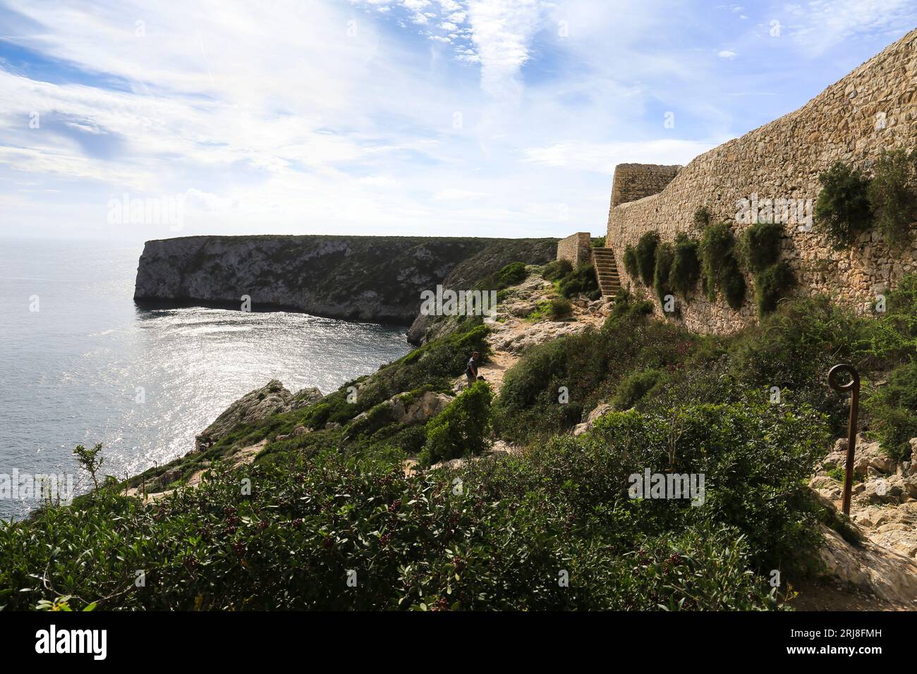 The Fort of Santo Antonio de Belixe on Cape of Saint Vincent in ...