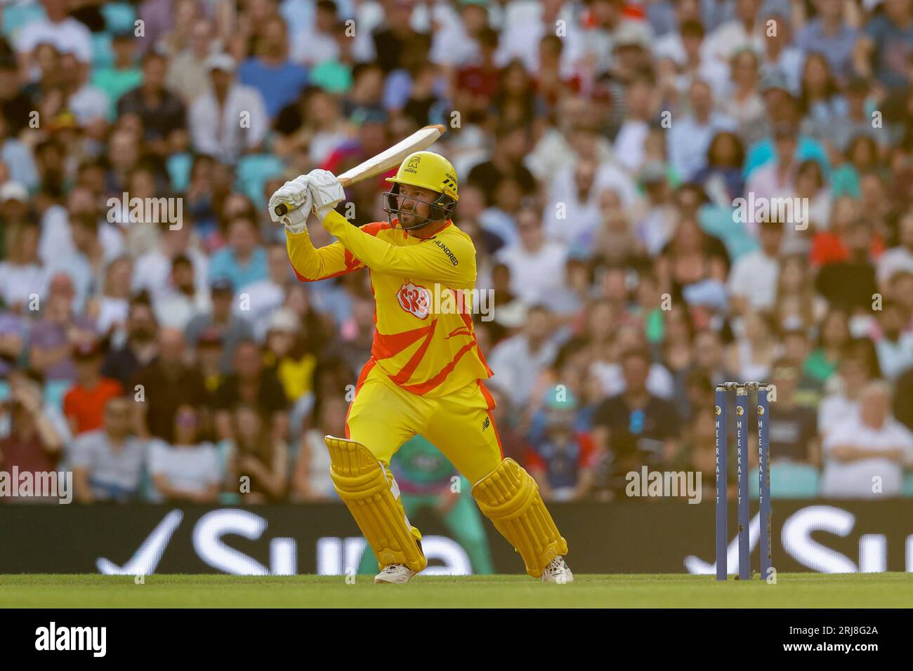 The hundred oval invincibles vs trent rockets hi-res stock photography ...