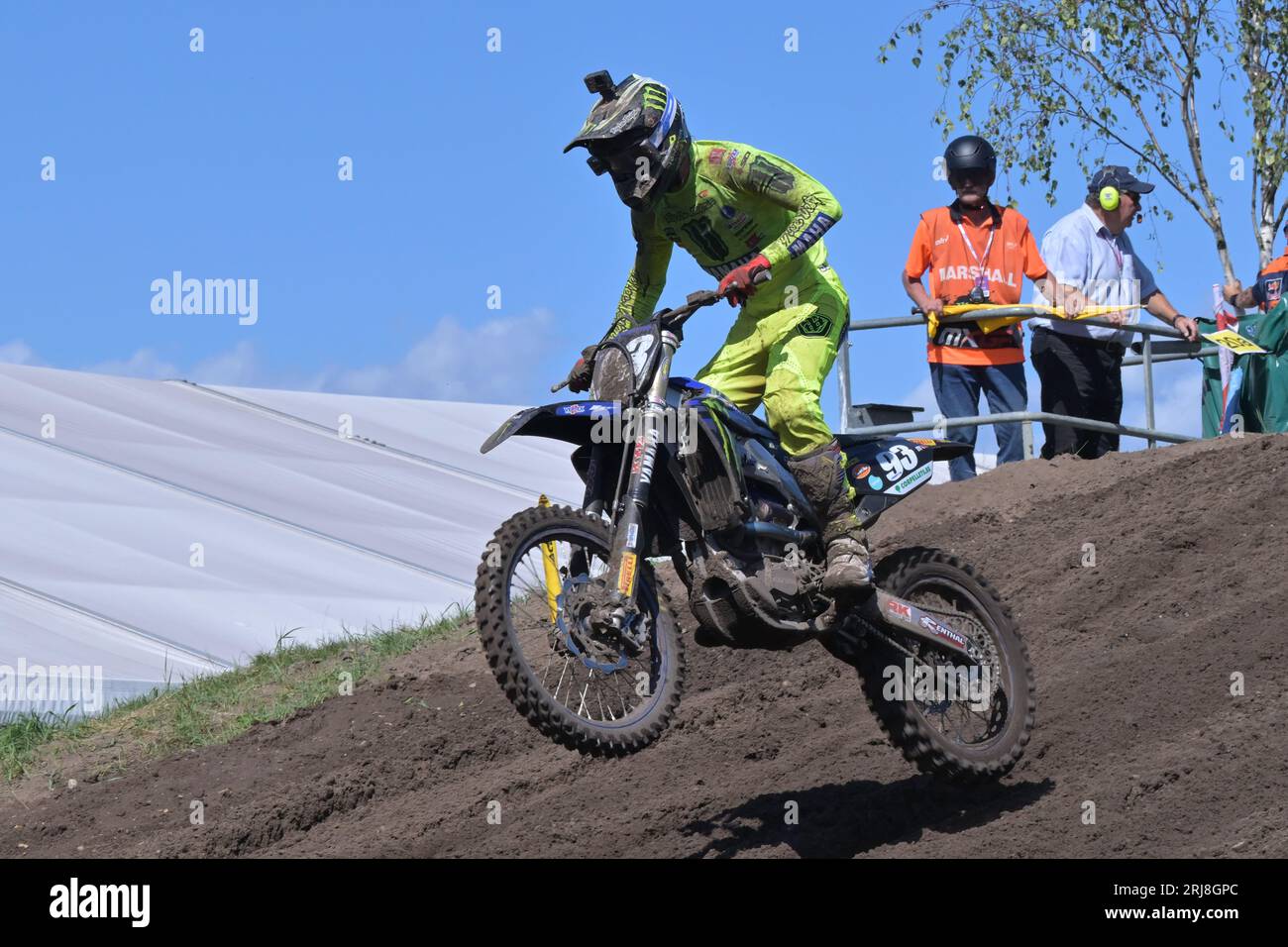 Monster energy yamaha factory mxgp racing team hi-res stock photography ...