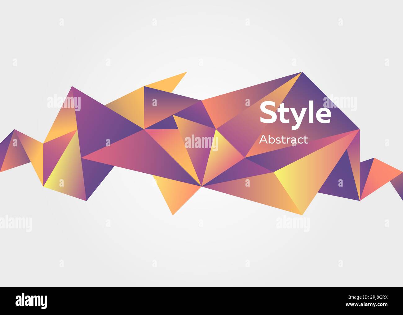 Geometrical abstract template. Vector illustration Stock Vector Image ...