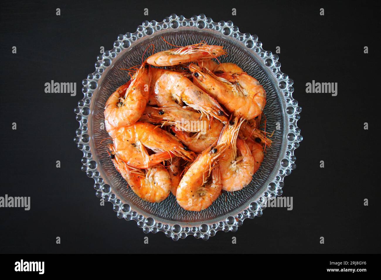 Shrimp in a glass hi-res stock photography and images - Alamy