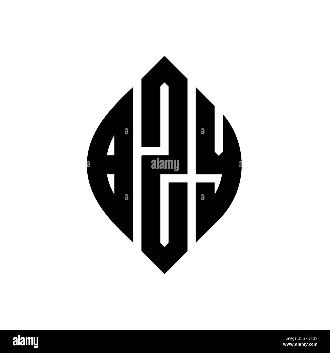 Bzy logo design hi-res stock photography and images - Alamy