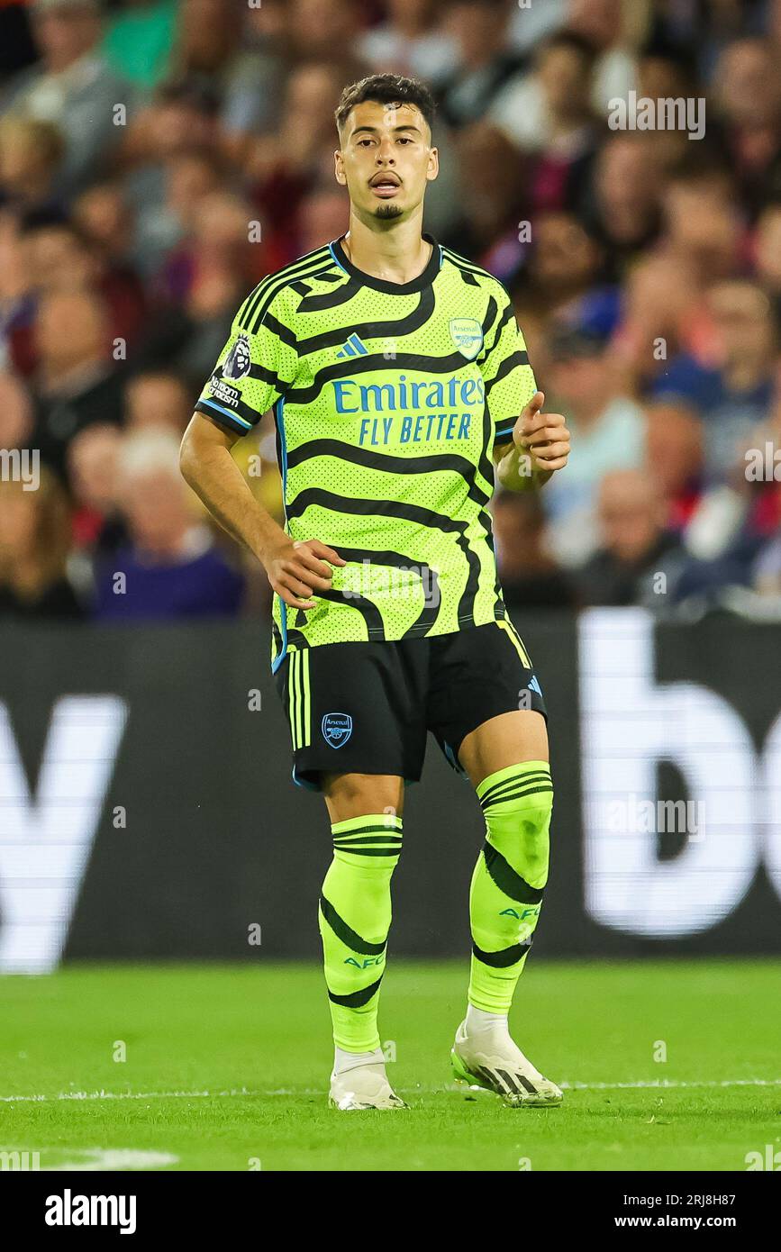 Gabriel Martinelli #11 of Arsenal during the Premier League match ...