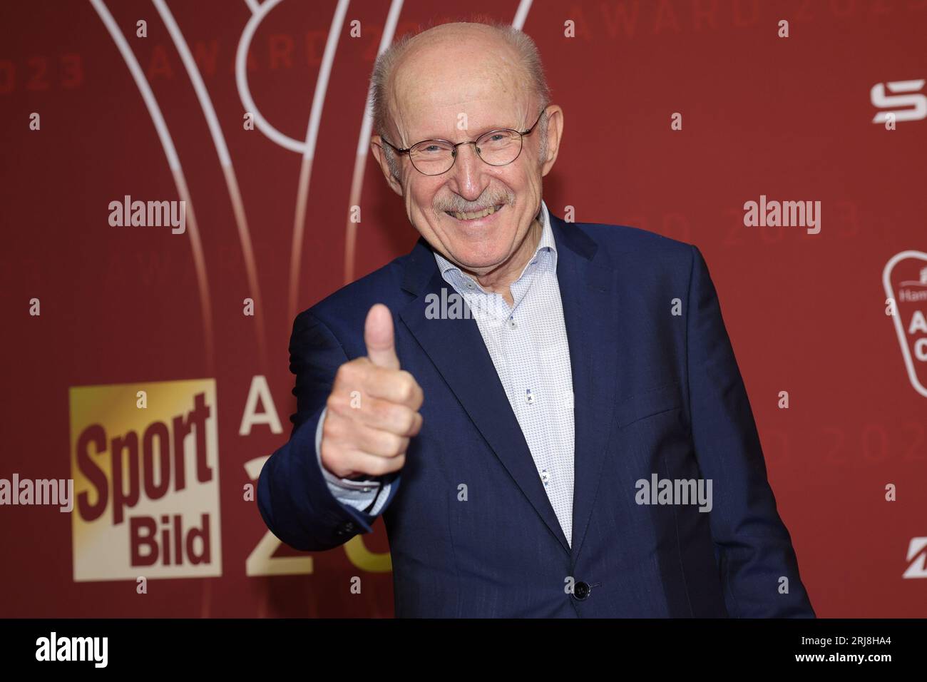 Hamburg, Germany. 21st Aug, 2023. Willi Lemke arrives at the "Sport ...