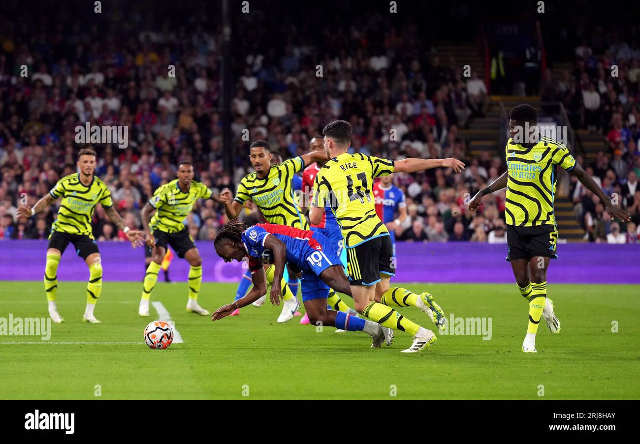 Declan rice arsenal crystal palace hi-res stock photography and images ...