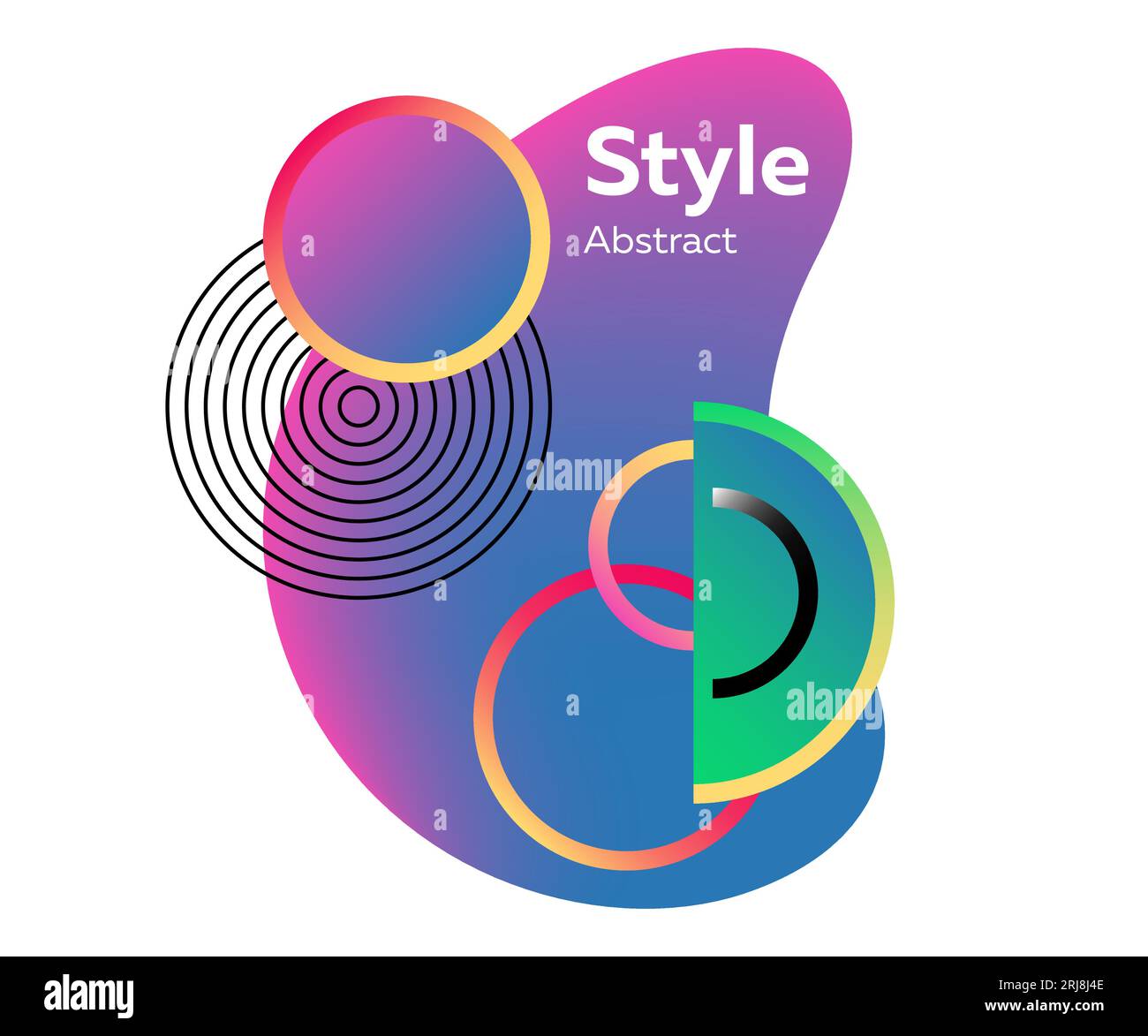 Isolated graphic elements on abstract background design. Vector Stock ...