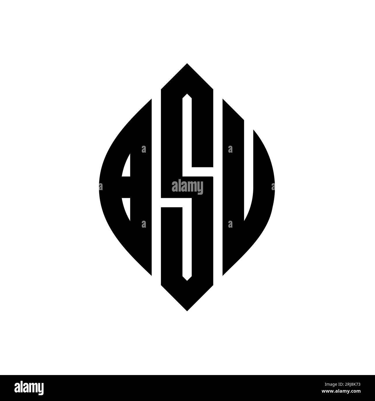 Bsu logo design hi-res stock photography and images - Alamy