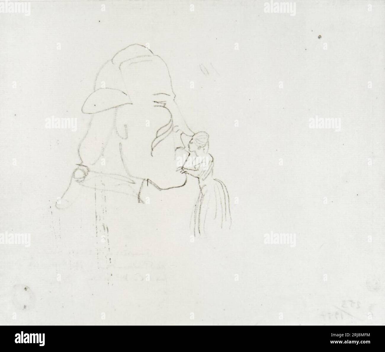 Polander blir kysst by Carl August Ehrensvärd Stock Photo - Alamy