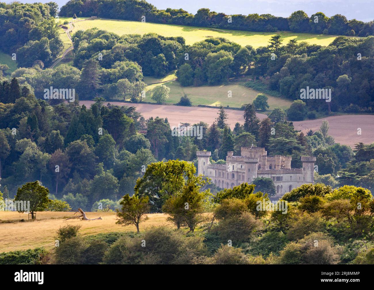 Historic landmark,nestled in a valley amidst beautiful lush,green ...