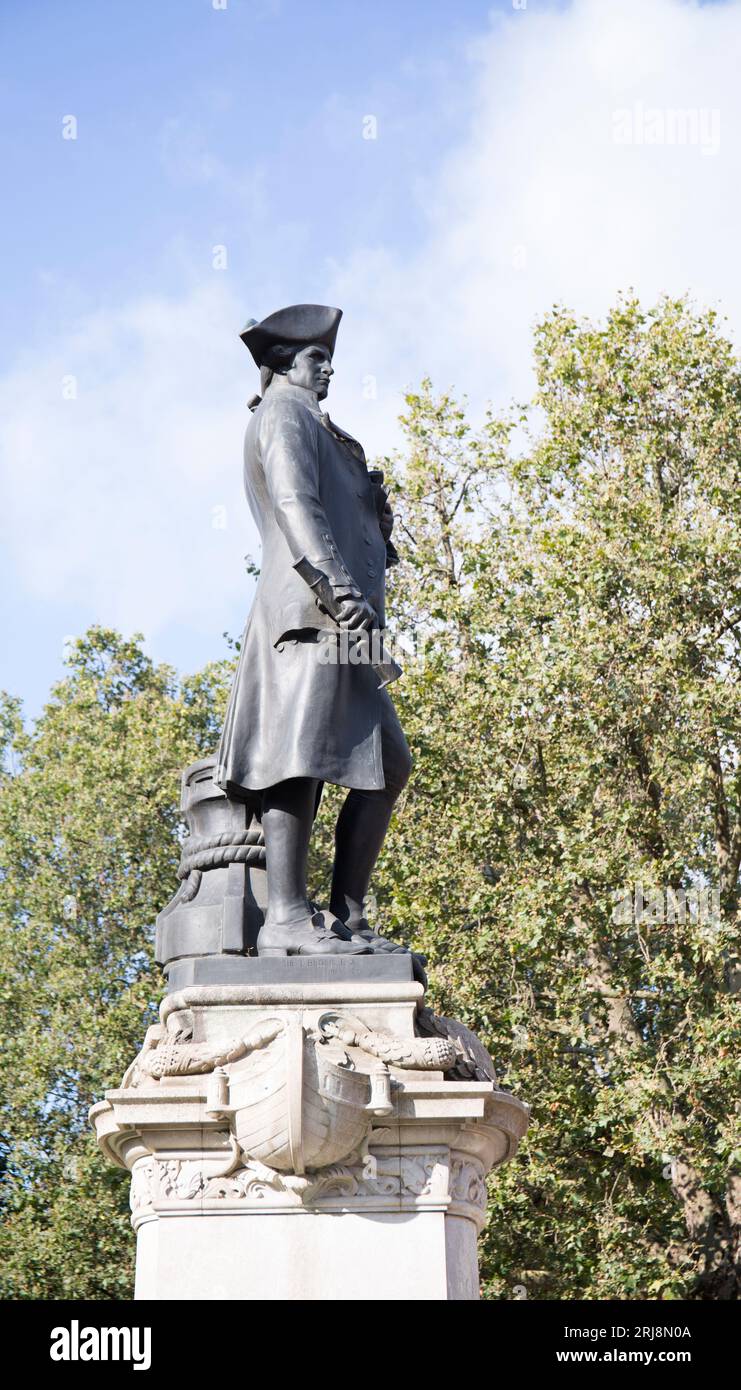 Captain James Cook Statue Westminster London Stock Photo - Alamy Captain James Cook Statue Westminster London Stock Photo - Alamy