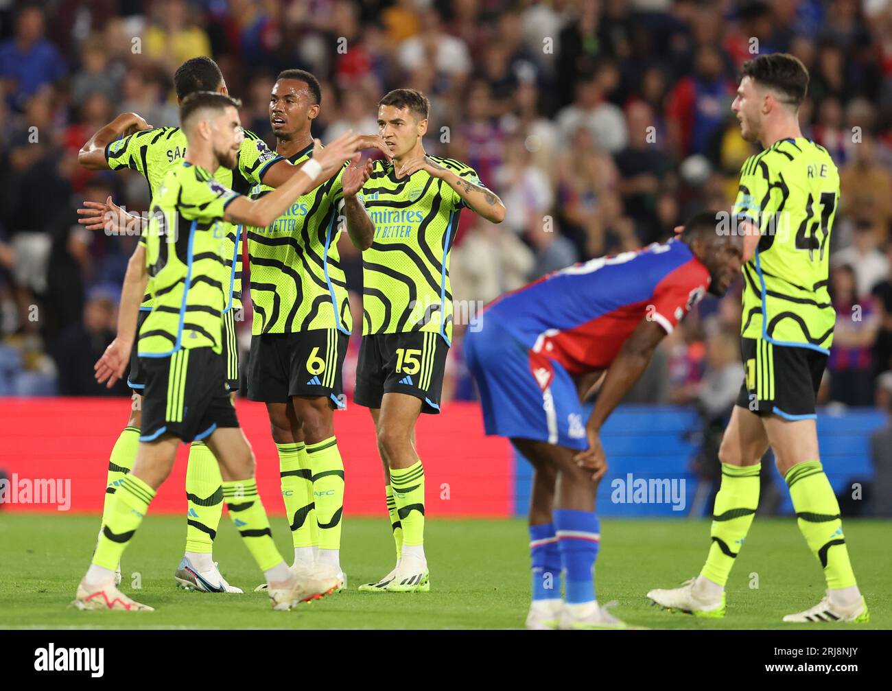 Arsenal players celebrate 2023 hi-res stock photography and images - Alamy