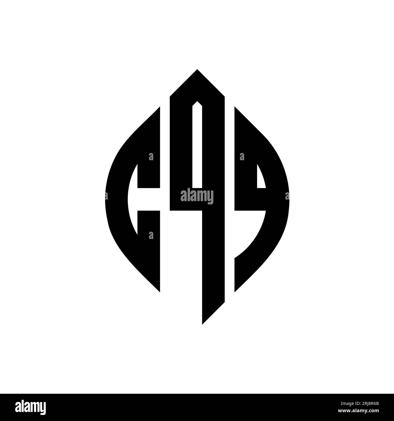 Cqq circle Stock Vector Images - Alamy