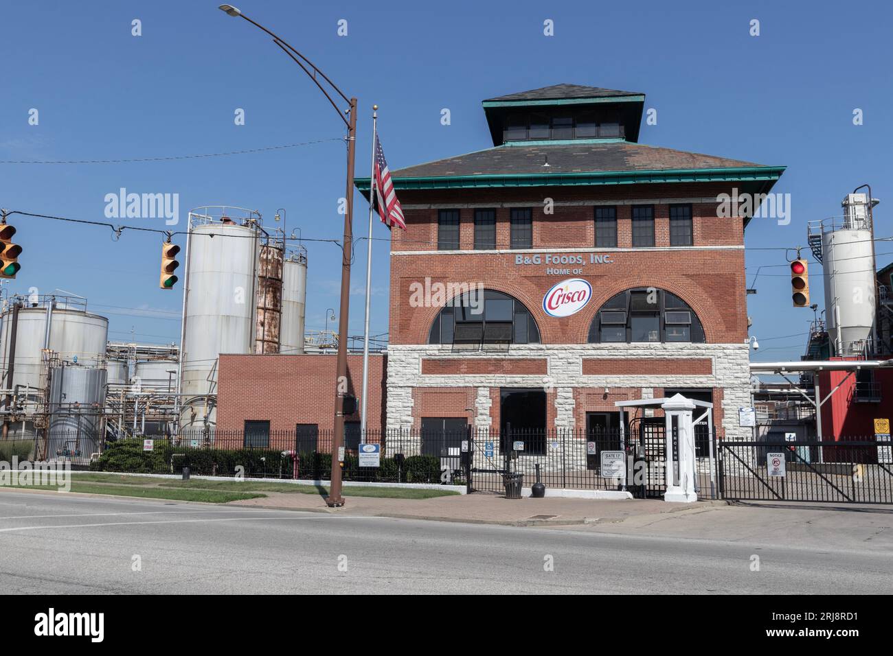 Cincinnati - August 20, 2023: B&G Foods Cincinnati food processing ...