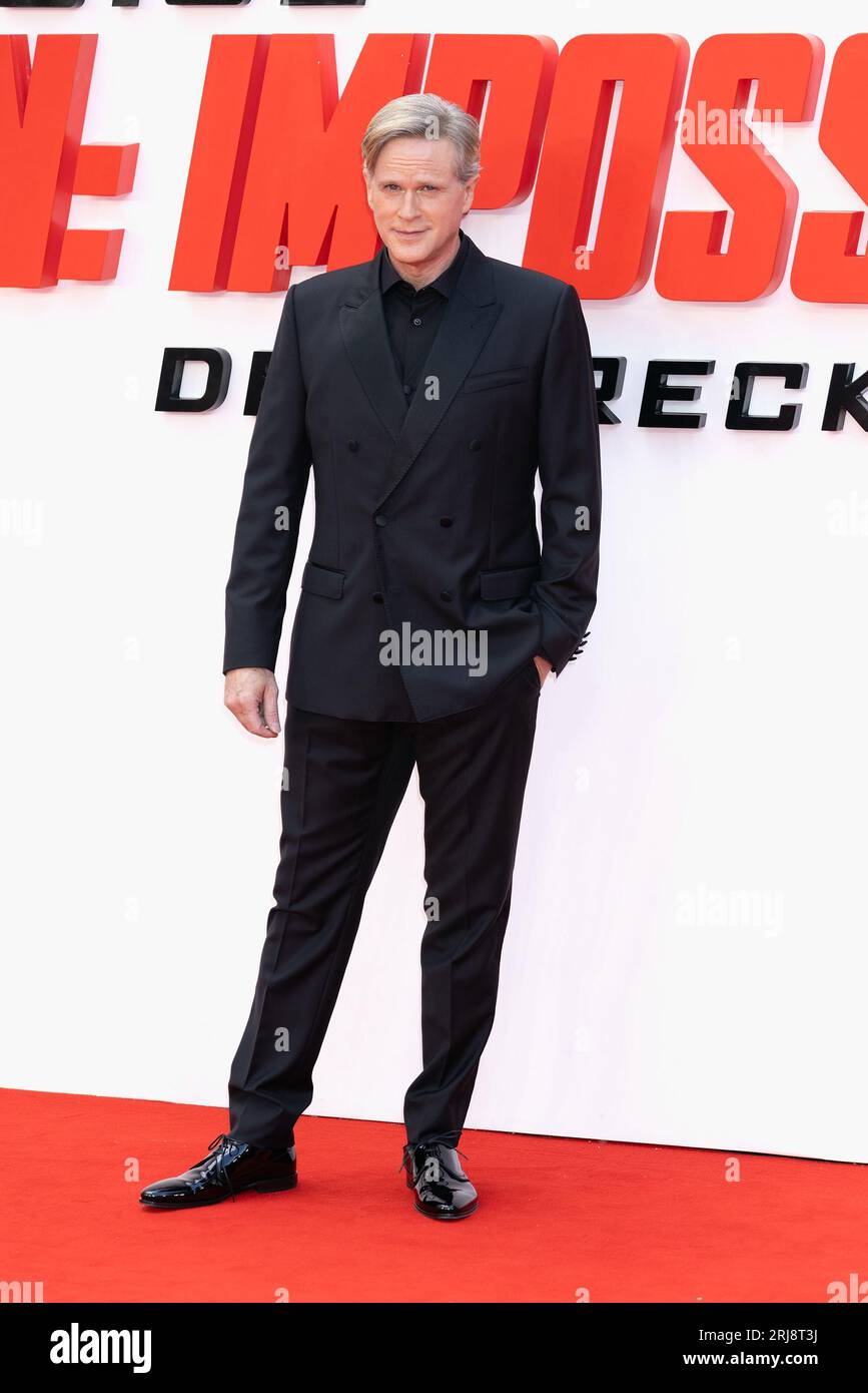 Mission impossible dead reckoning part one uk premiere hi-res stock ...