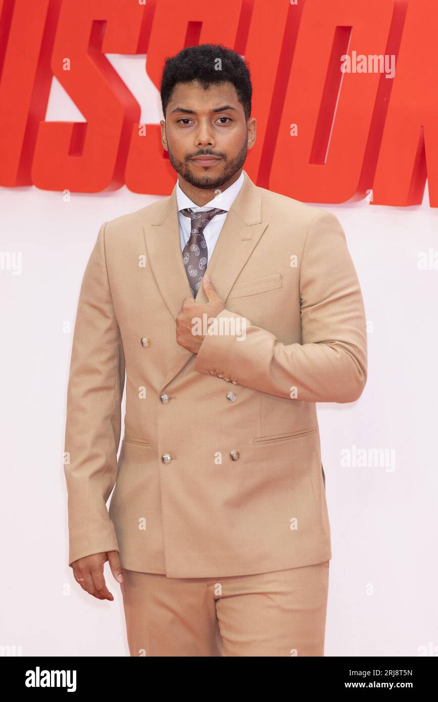 London, UK. 22 June, 2023. Chance Perdomo attends the Mission ...