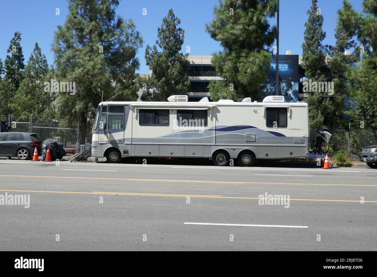 Los Angeles, California, USA 18th August 2023 Homeless RV Encampments ...