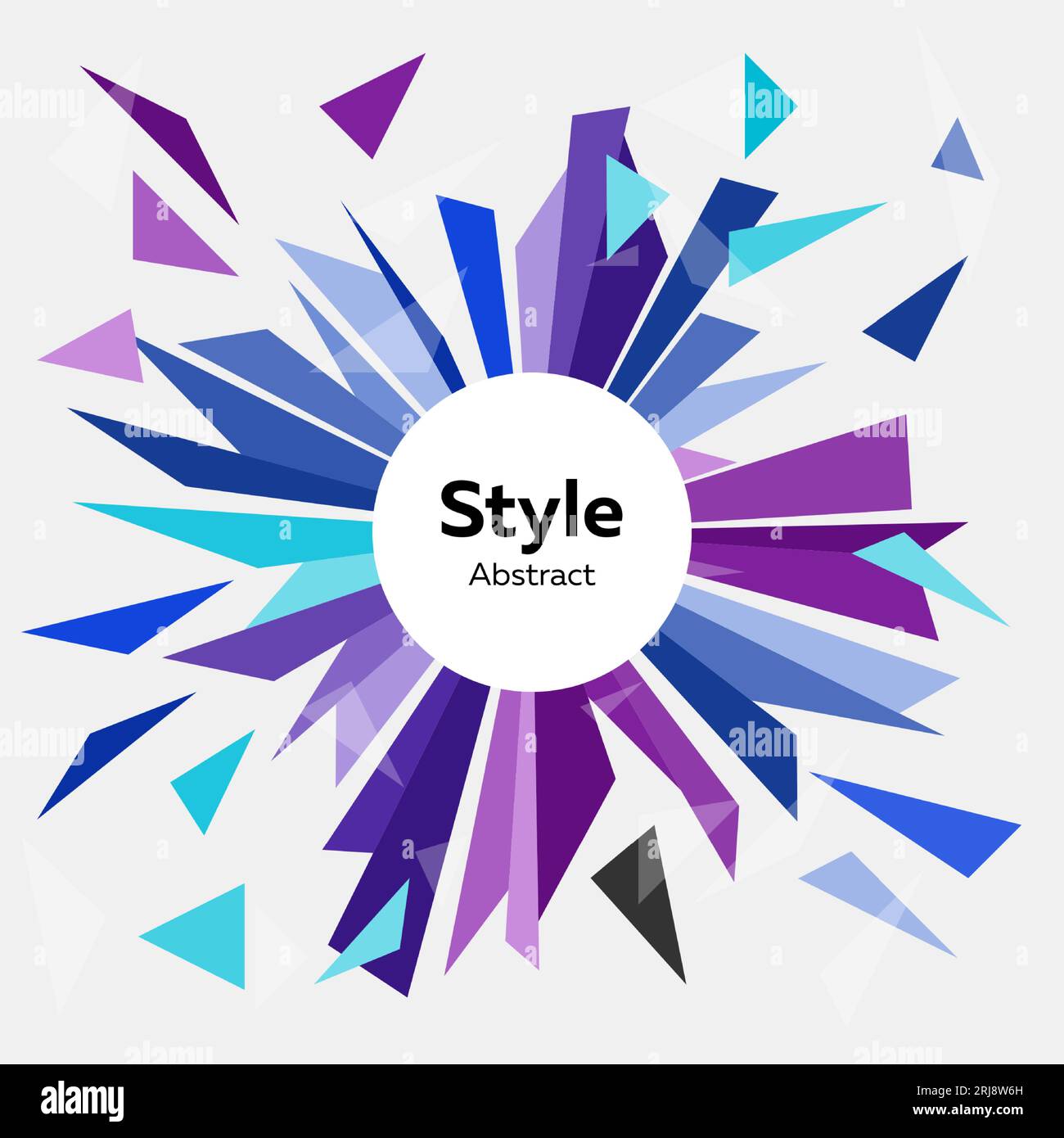Modern abstract background template. Style vector illustration Stock ...