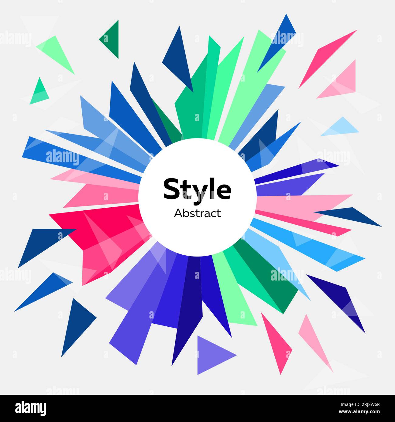 Abstract colourful background template. Style logotype Stock Vector ...